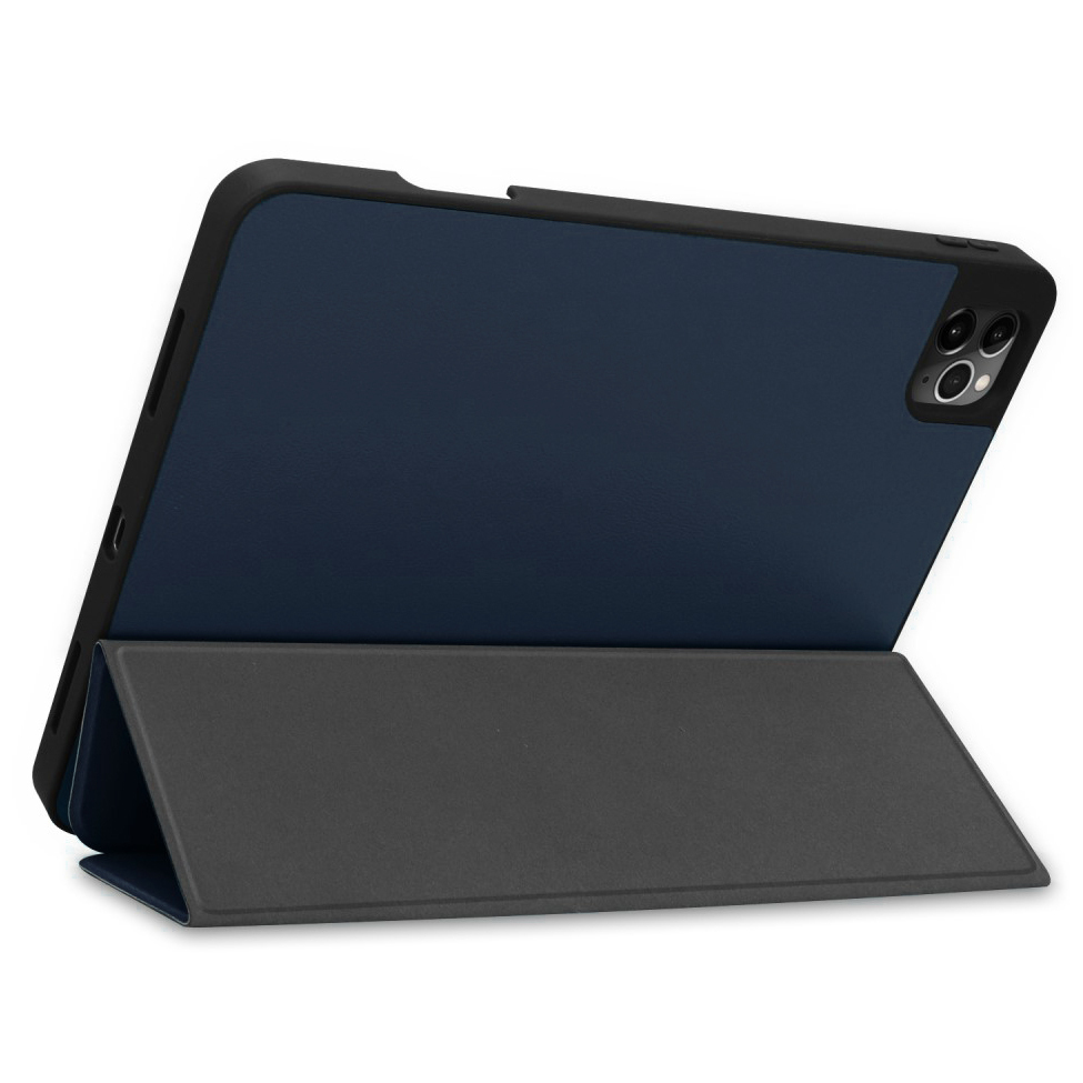 Trifold Smart Case for Apple iPad Pro 12.9-inch (4th Gen) (Blue)