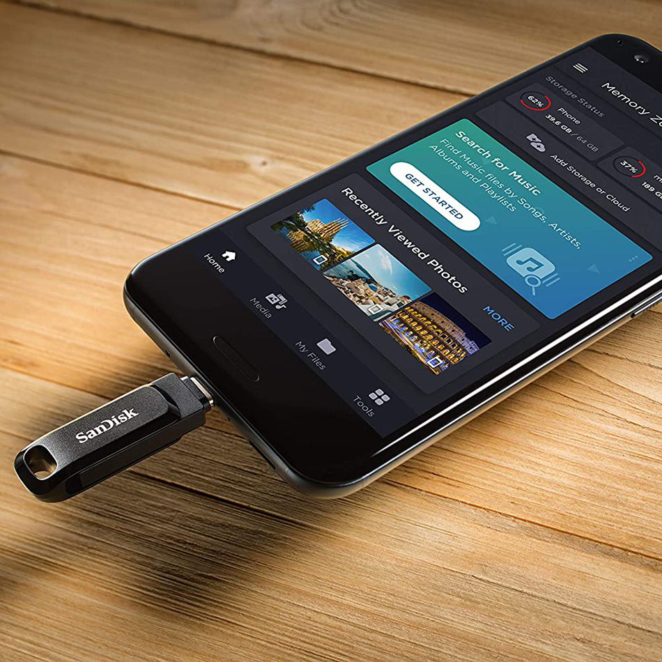 SanDisk Ultra 128GB Dual Drive Go USB Type-C for Phone / Tablet