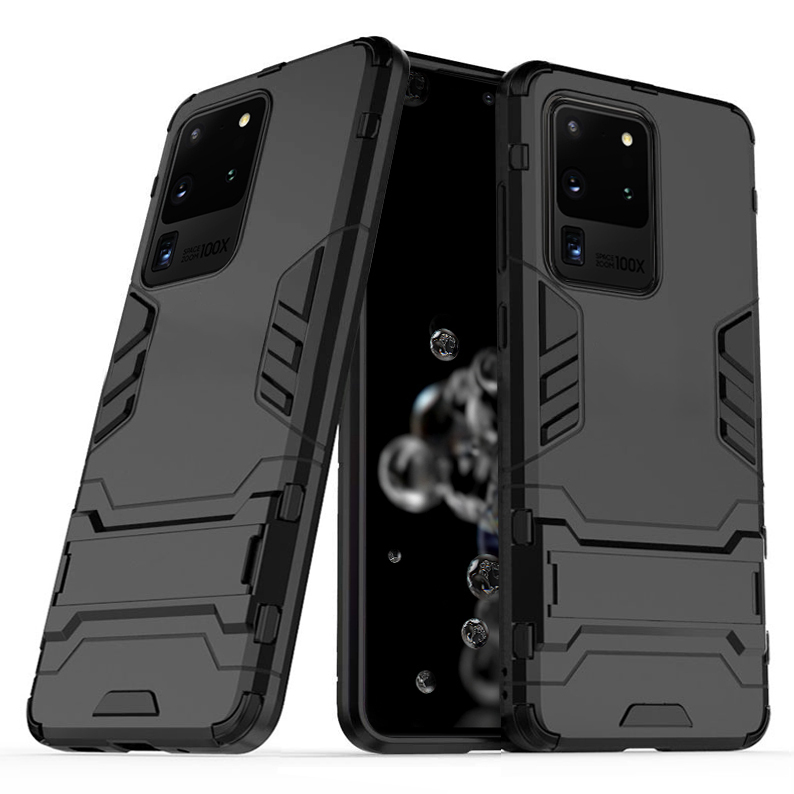 Slim Armour Tough Case for Samsung Galaxy S20 Ultra (Black)