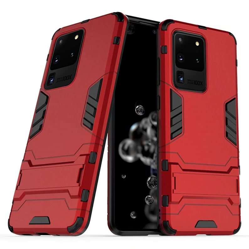 Slim Armour Tough Case for Samsung Galaxy S20 Ultra (Red)