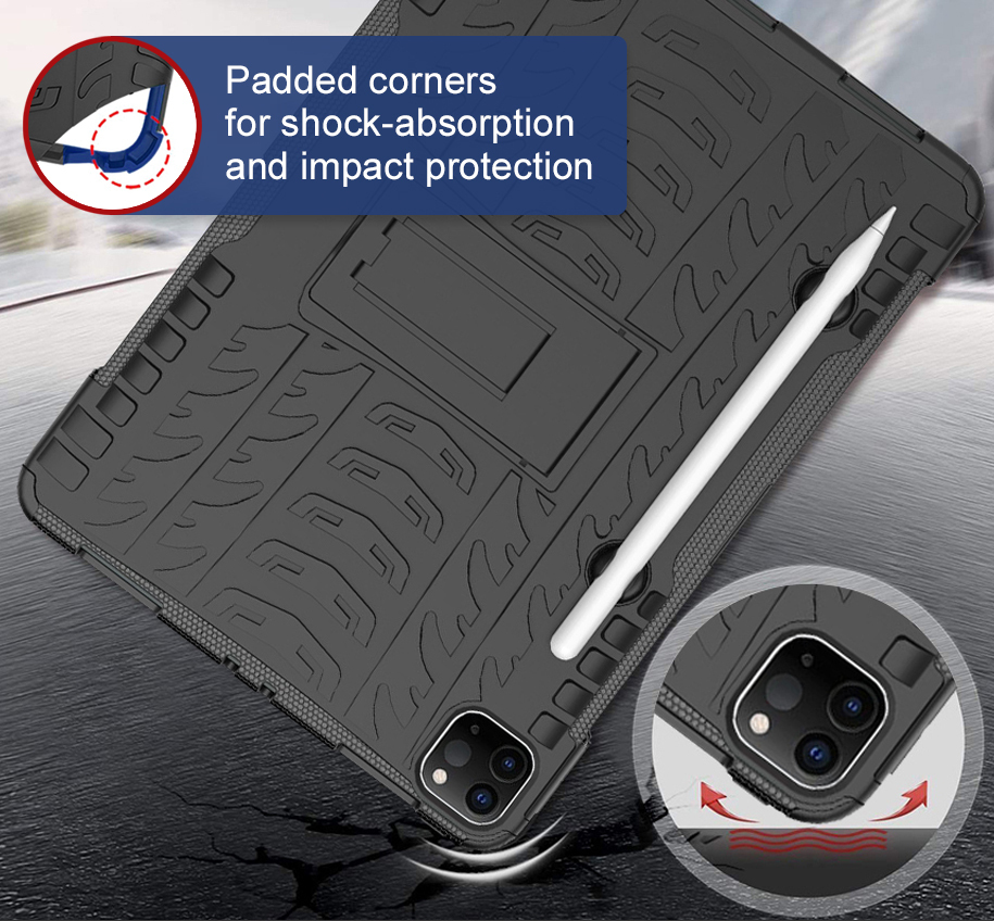 Rugged Tough Shockproof Case for Apple iPad Pro 11-inch (2nd Gen)