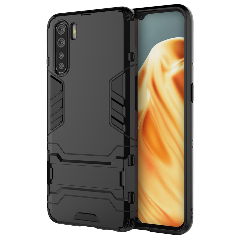 Slim Armour Shockproof Case for Oppo A91 (Black)