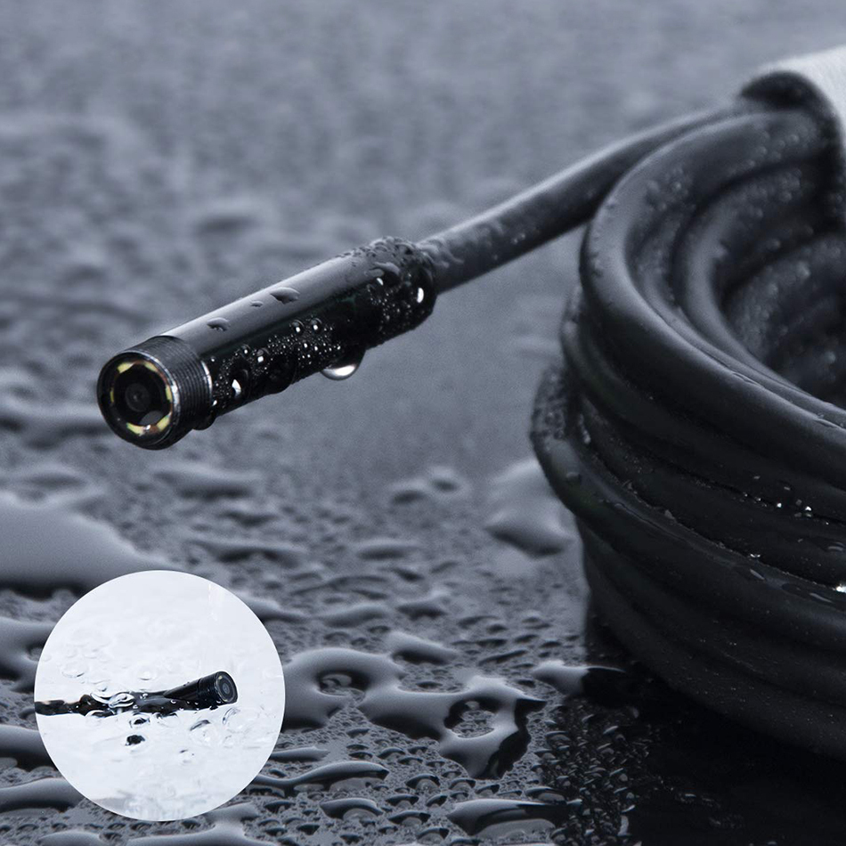 5m Waterproof Micro USB Endoscope Inspection Camera Cable