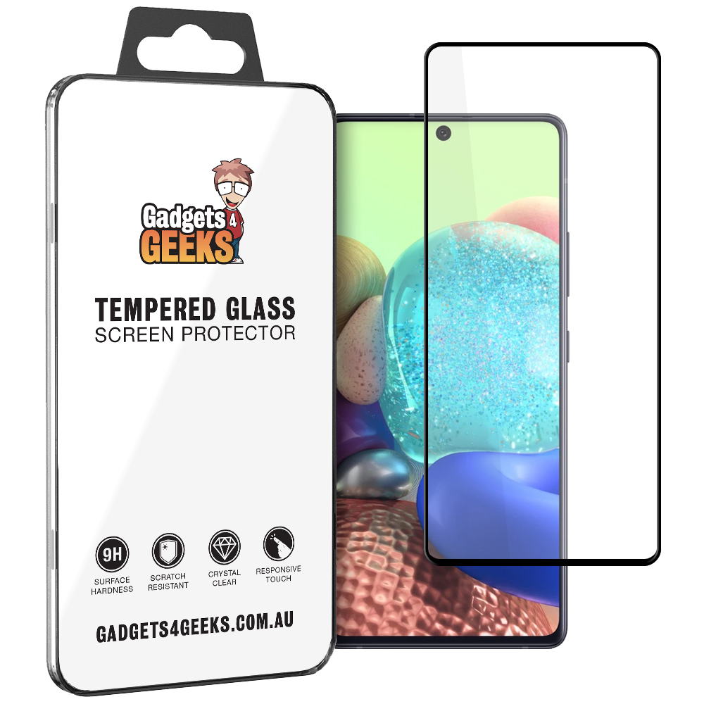 Full Tempered Glass Screen Protector for Samsung Galaxy A71 5G