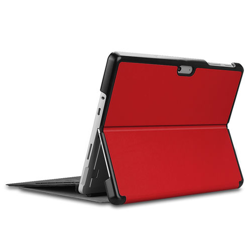 Slim Smart Case Stand for Microsoft Surface Go 2 (Red)