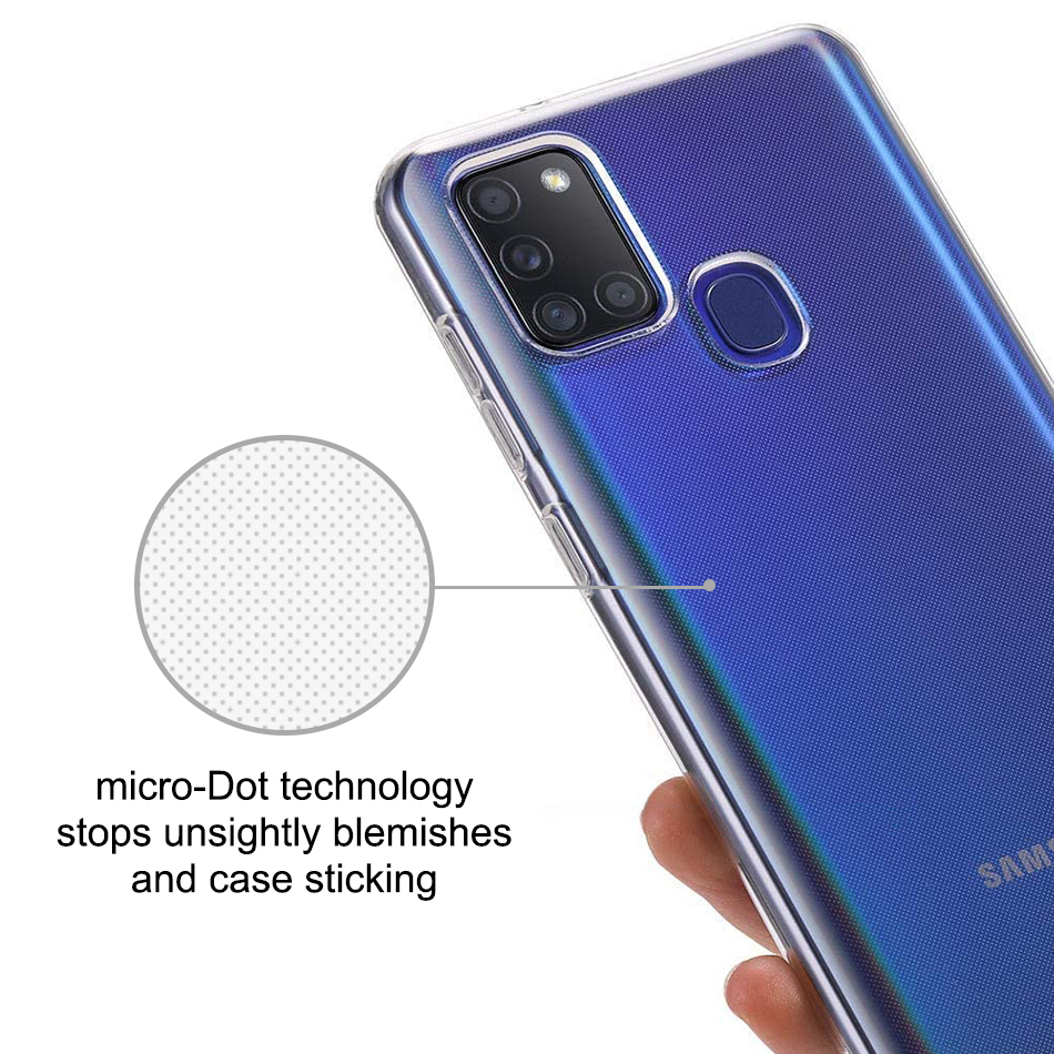 Flexi Slim Gel Case for Samsung Galaxy A21s (Clear)