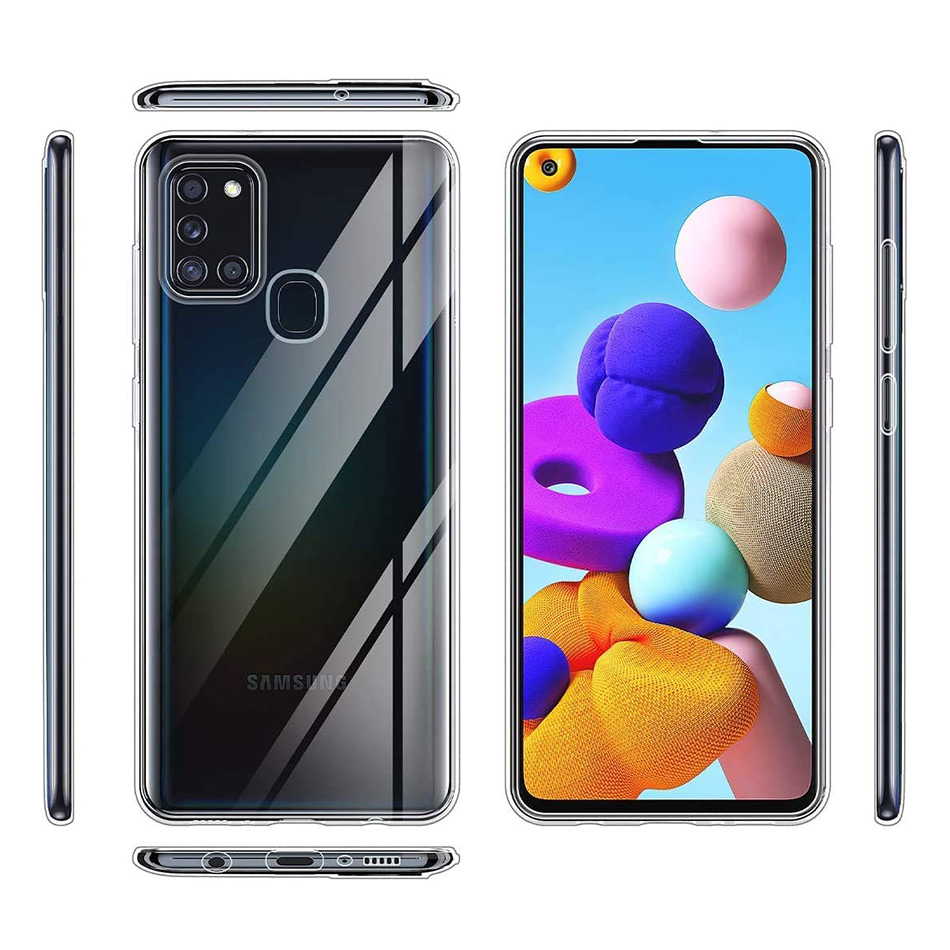 Flexi Slim Gel Case for Samsung Galaxy A21s (Clear)