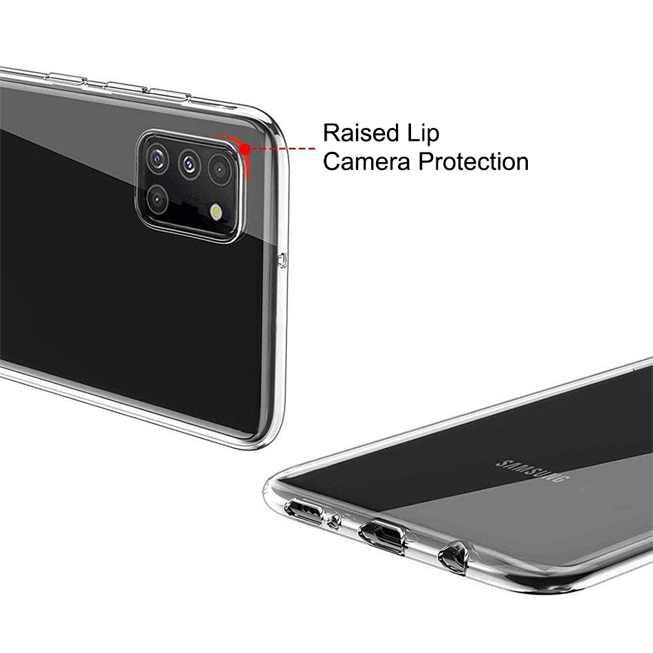 Flexi Slim Gel Case for Samsung Galaxy A31 (Clear)