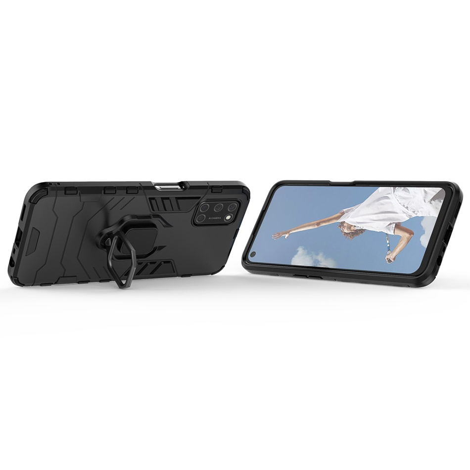 Slim Armour Tough Shockproof Case for Oppo A52 / A72 (Black)