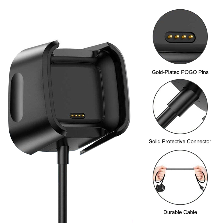 Replacement Charging Cable Dock for Fitbit Versa 2