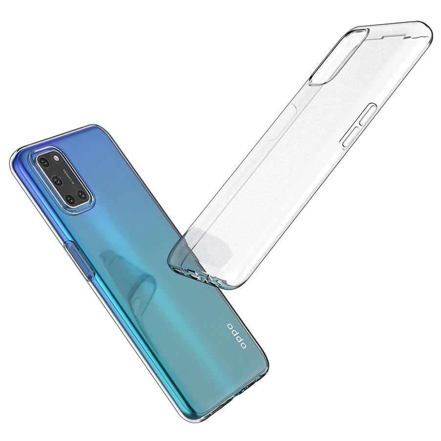 Flexi Slim Gel Case for Oppo A52 (Clear)