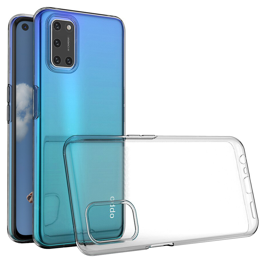 Flexi Slim Gel Case for Oppo A52 (Clear)