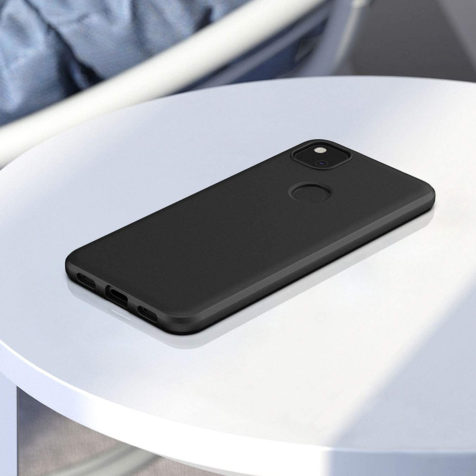 Flexi Stealth Silicone Case for Google Pixel 4a (Black)