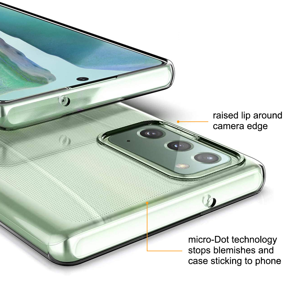 Flexi Slim Gel Case for Samsung Galaxy Note 20 Ultra (Clear)