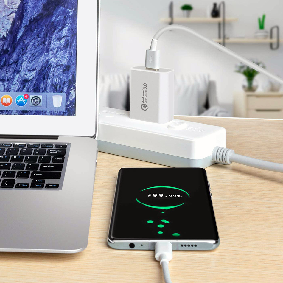 18W QC3.0 USB Fast Charger for Phone / Tablet