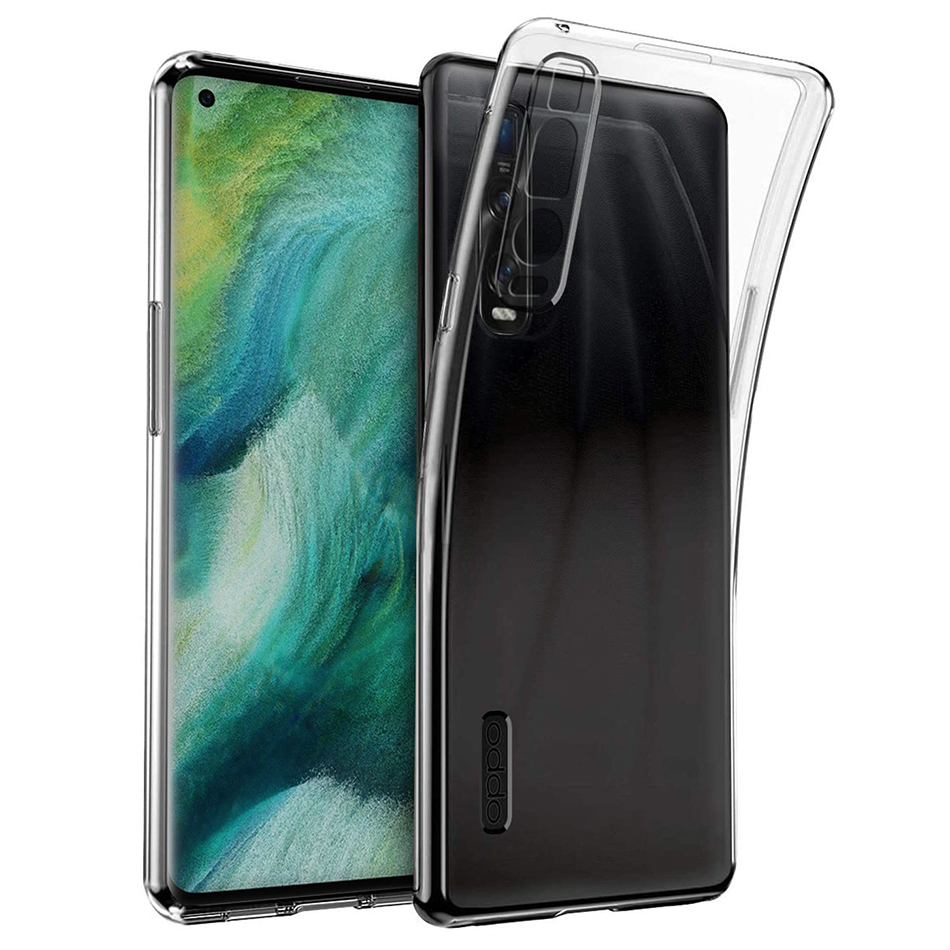 Flexi Slim Gel Case for Oppo Find X2 Pro (Clear)