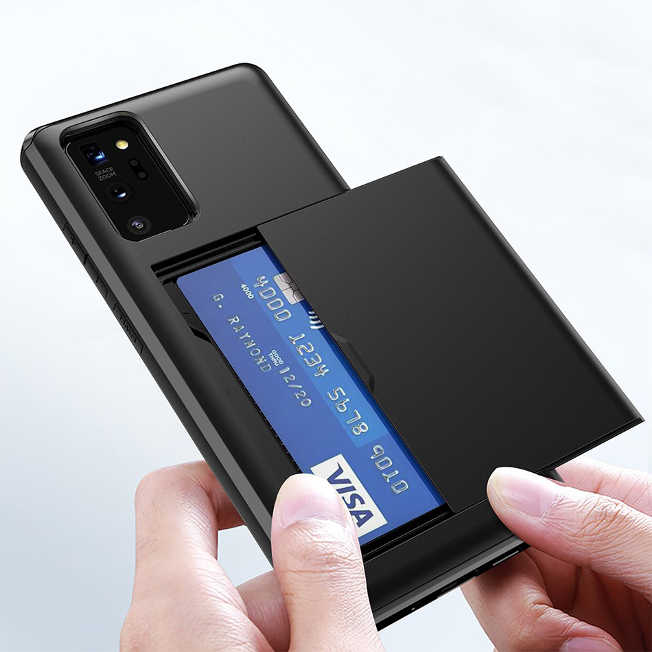 Tough Armour Slide Case Card Holder for Samsung Galaxy Note 20