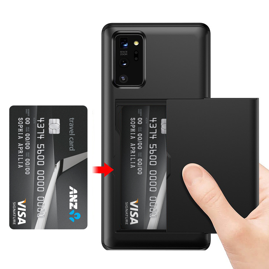 Tough Armour Slide Case Card Holder for Samsung Galaxy Note 20