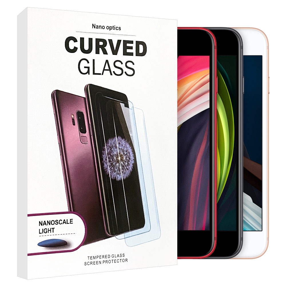 UV Tempered Glass Screen Protector for iPhone 8 / 7 / SE 3rd Gen