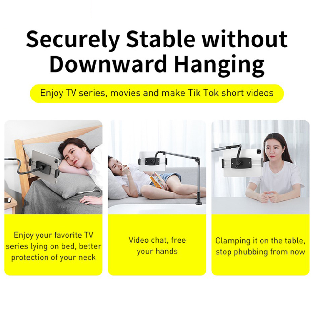 Baseus 360 Aluminium Lazy Arm Tablet Holder Stand for Apple iPad