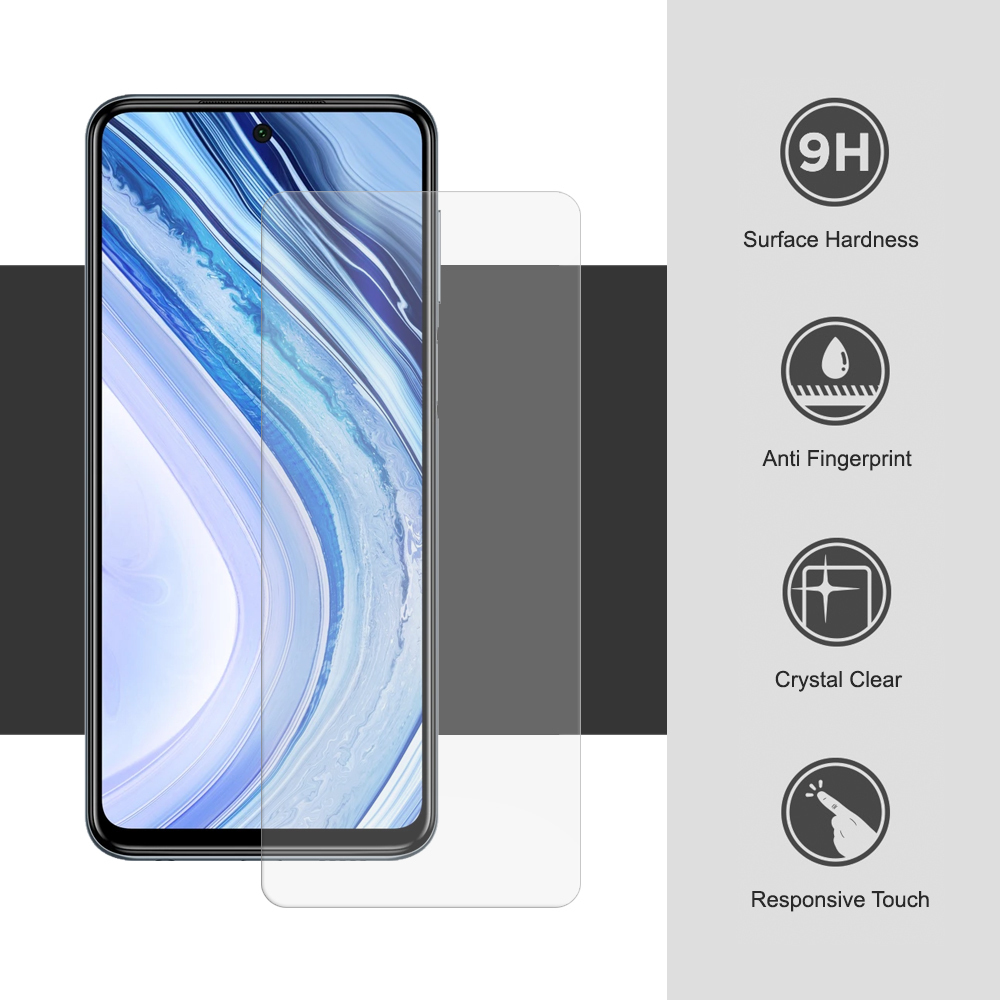 Tempered Glass Screen Protector for Xiaomi Redmi Note 9 Pro