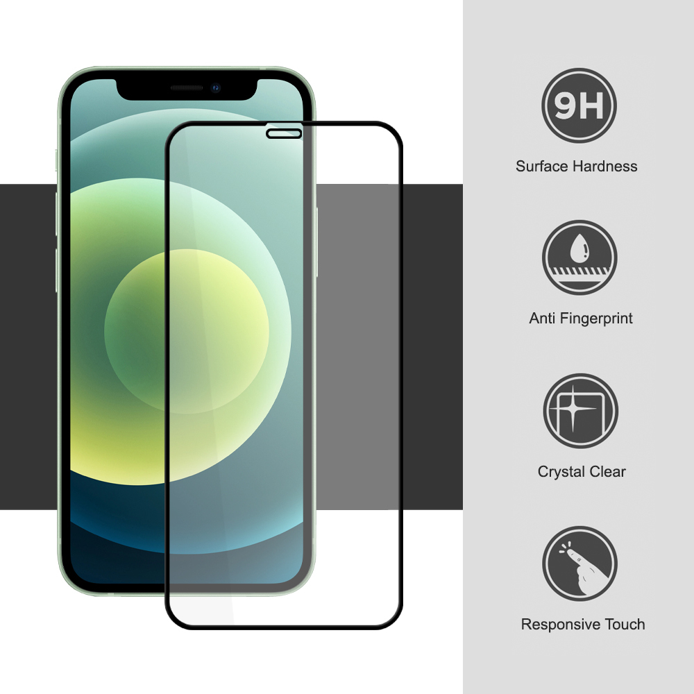 Full Tempered Glass Screen Protector for Apple iPhone 12 Mini
