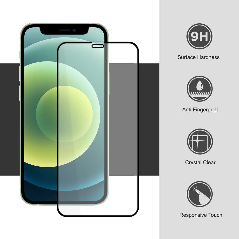 Full Tempered Glass Screen Protector for Apple iPhone 12 Mini