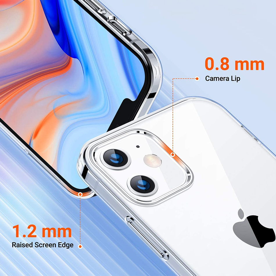 Flexi Slim Gel Case for Apple iPhone 12 Mini (Clear)