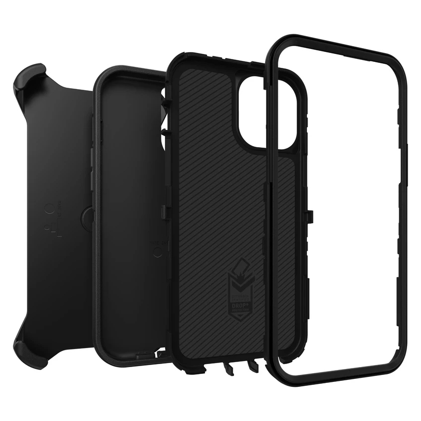OtterBox Defender Case for Apple iPhone 12 / 12 Pro (Black)