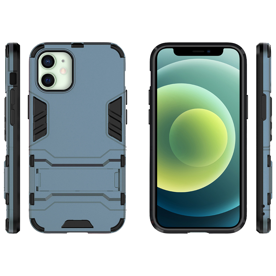 Slim Armour Tough Case for Apple iPhone 12 Mini (Blue)