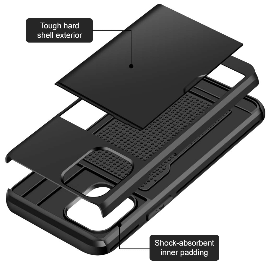 Tough Armour Slide Case Card Holder for Apple iPhone 12 Mini
