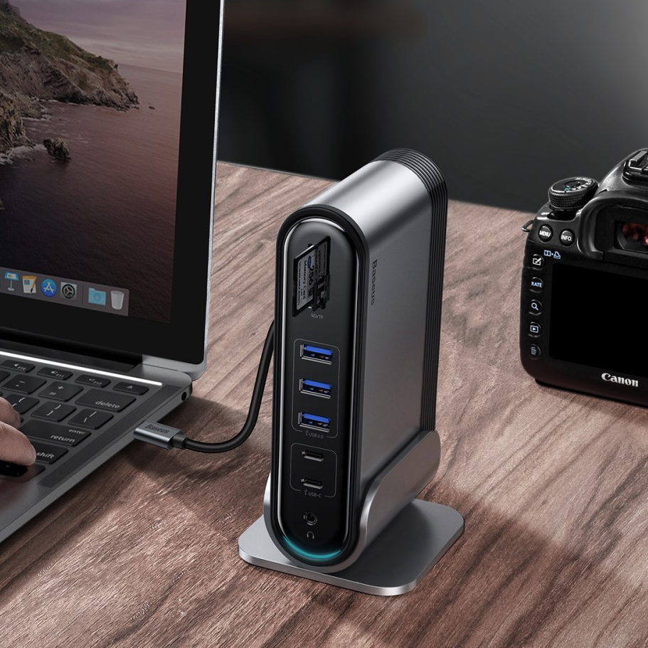 Baseus 17-in-1 USB Type-C Hub Adapter Station for MacBook Laptop