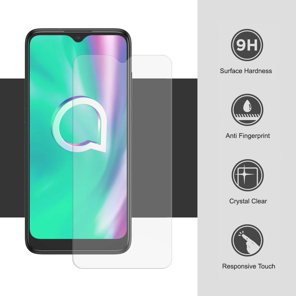 Full Tempered Glass Screen Protector For Alcatel 1se 1v 3l 2020