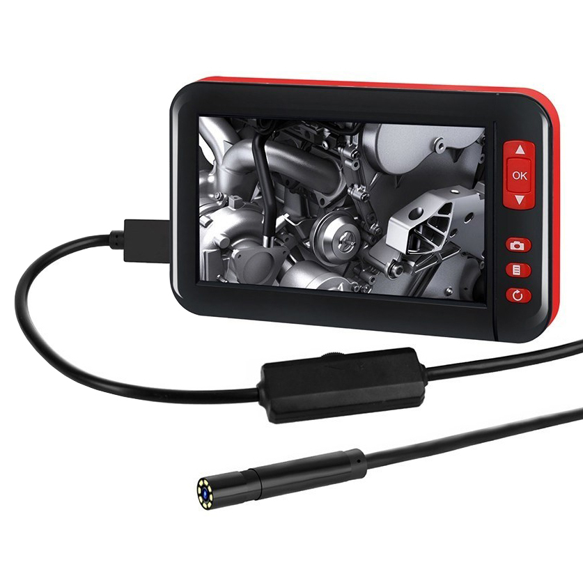 10m Industrial Endoscope Inspection Camera / Display Screen