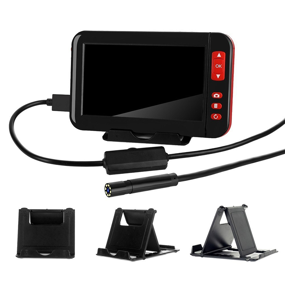 10m Industrial Endoscope Inspection Camera / Display Screen