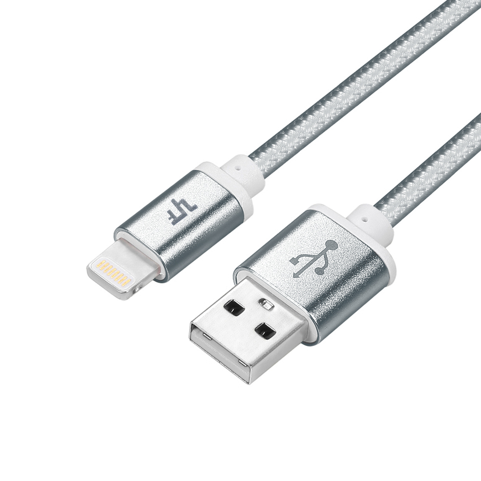 3m Extra Long Lightning Charging Cable for iPhone / iPad (Silver)