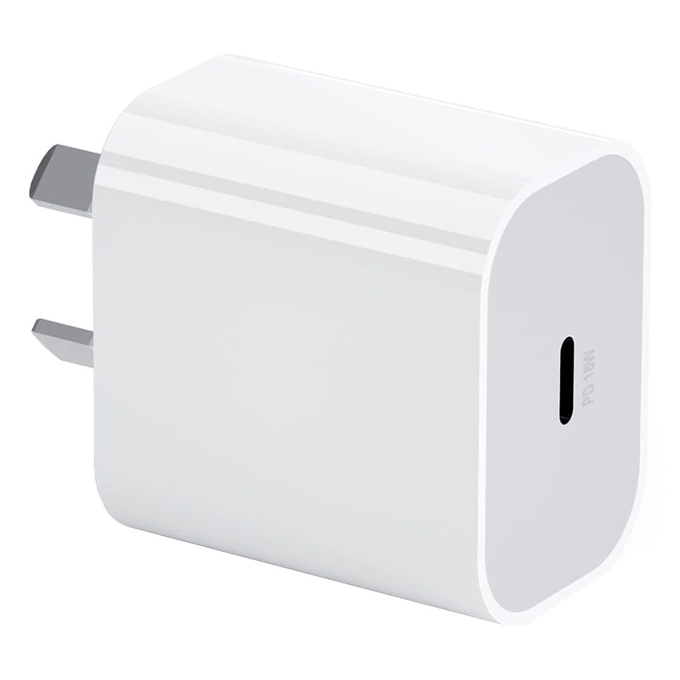 18W USB Type-C Power Delivery Wall Charger for Phone / Tablet