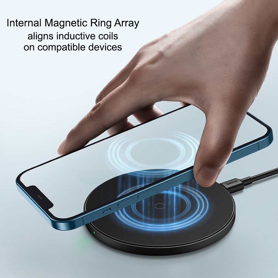 Baseus MagSafe Wireless Charger for iPhone / AirPods Pro (Black)