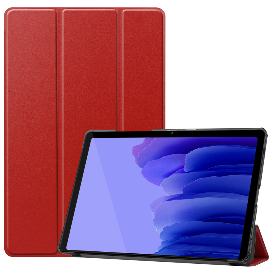Trifold Smart Case for Samsung Galaxy Tab A7 2020 (Red)