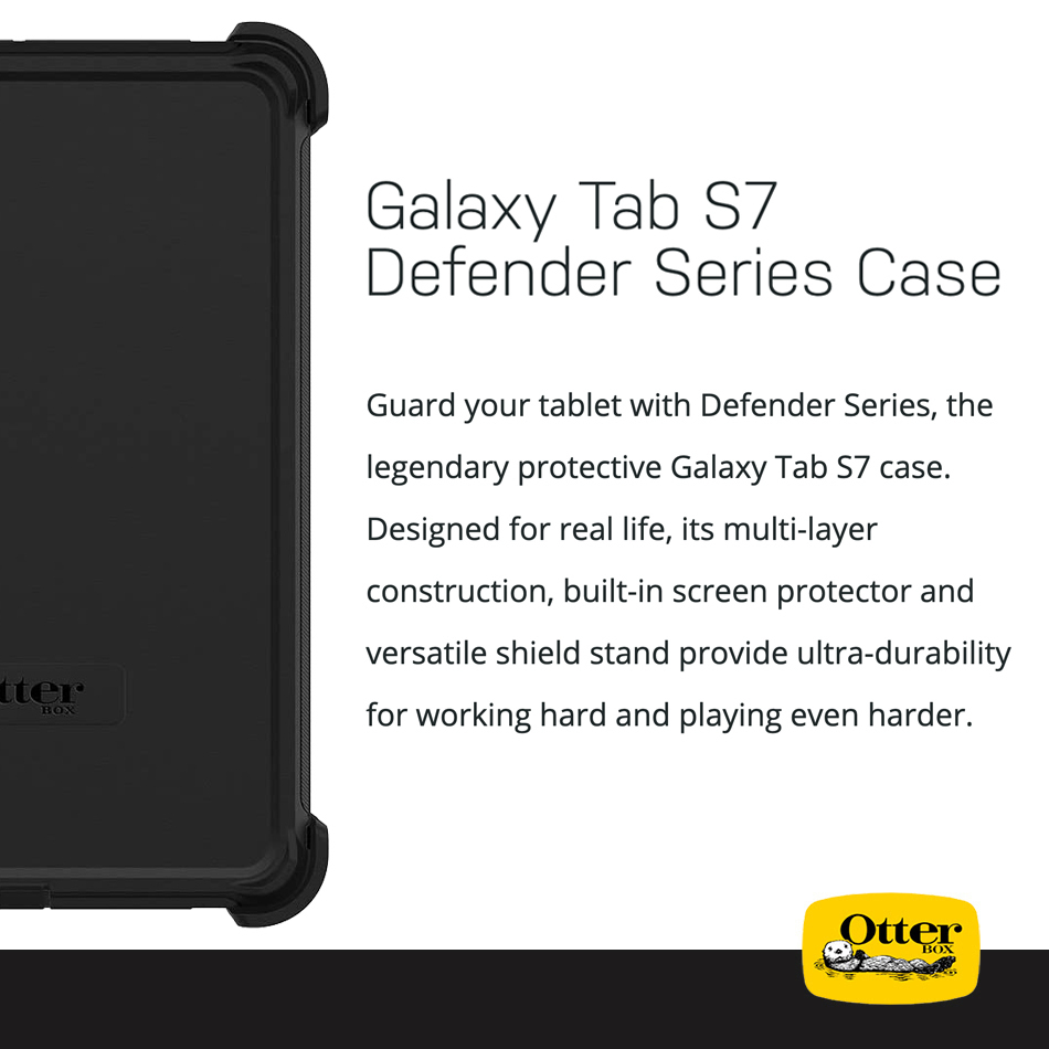 OtterBox Defender Shockproof Case for Samsung Galaxy Tab S7 / S8