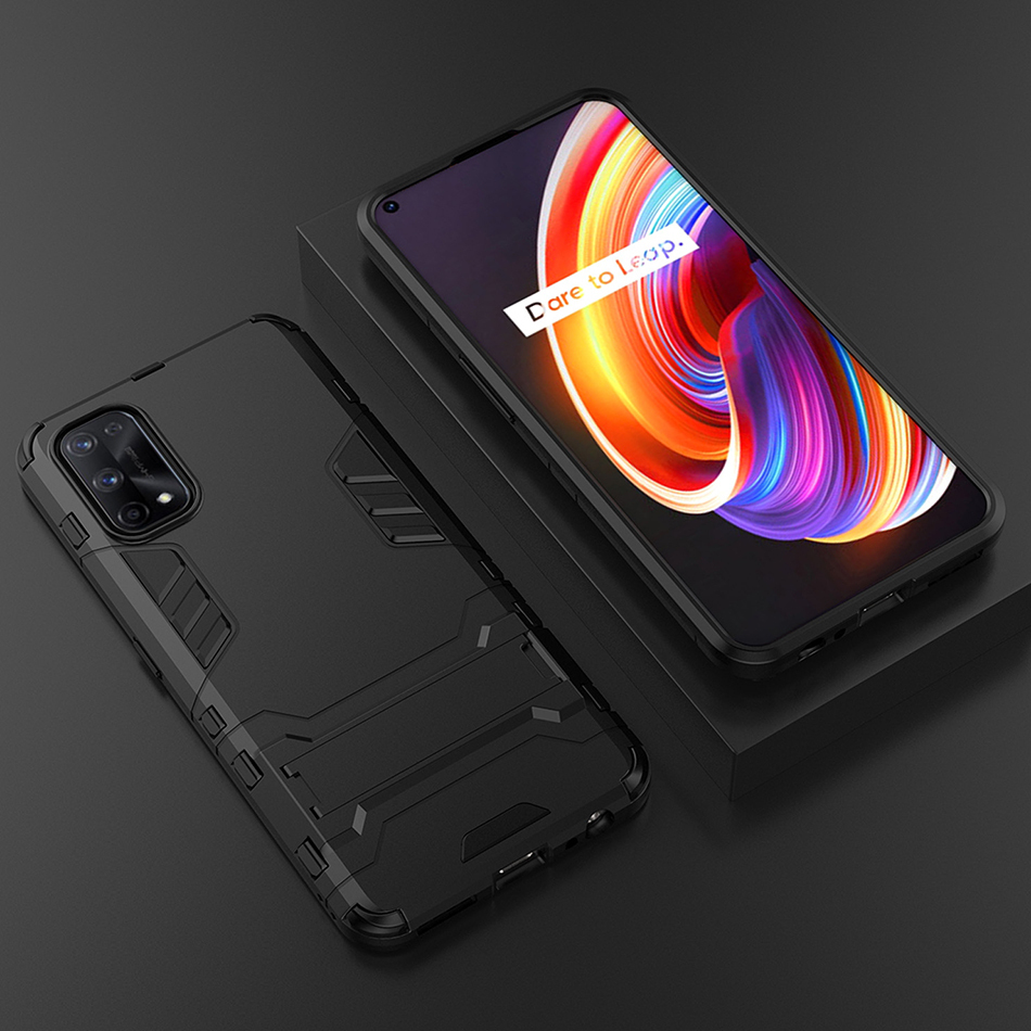 Slim Armour Shockproof Case for realme 7 Pro (Black)