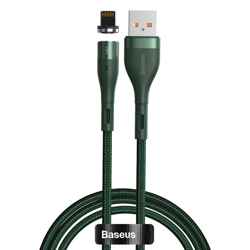 Baseus 2.4A Zinc Magnetic Detachable Lightning Cable (1m)