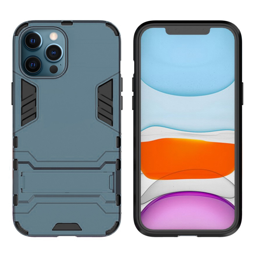 Slim Armour Tough Case for Apple iPhone 12 Pro Max (Blue)