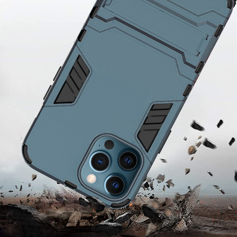 Slim Armour Tough Case for Apple iPhone 12 Pro Max (Blue)