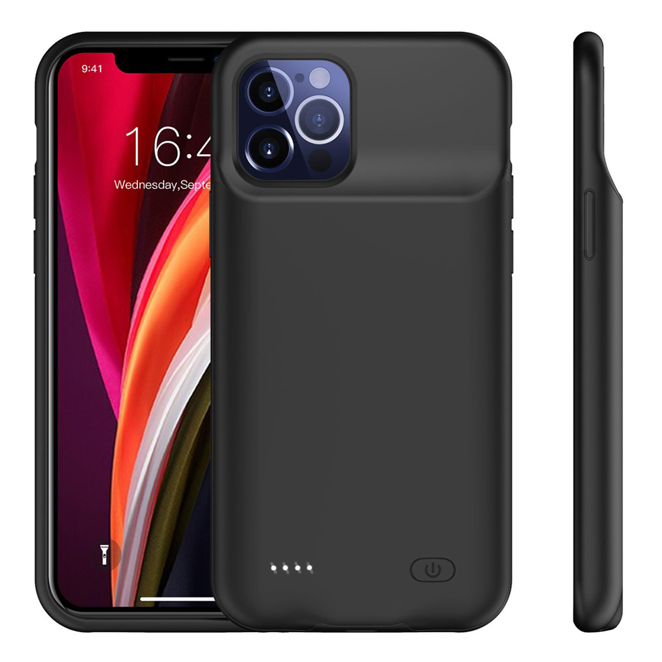 8500mAh Battery Charger Case for iPhone 12 Pro Max