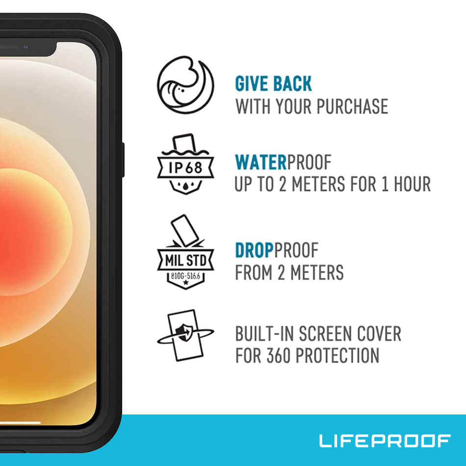 LifeProof Fre Waterproof Case for Apple iPhone 12