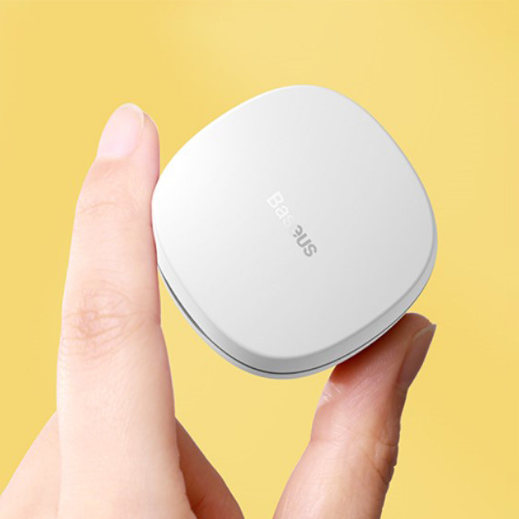 Baseus Encok TWS Bluetooth 5.0 Wireless Earphones (White)