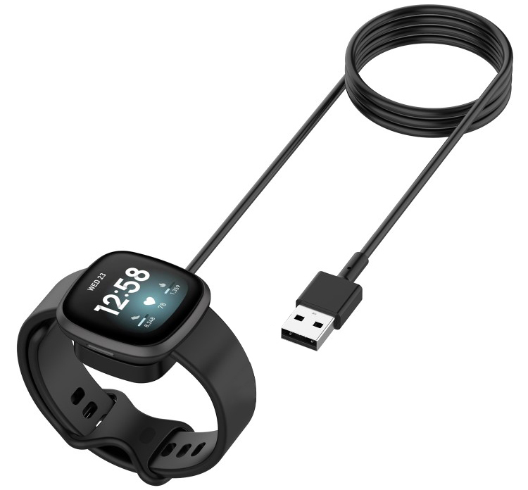 Replacement Charging Cable Dock for Fitbit Versa 3 / Sense 2