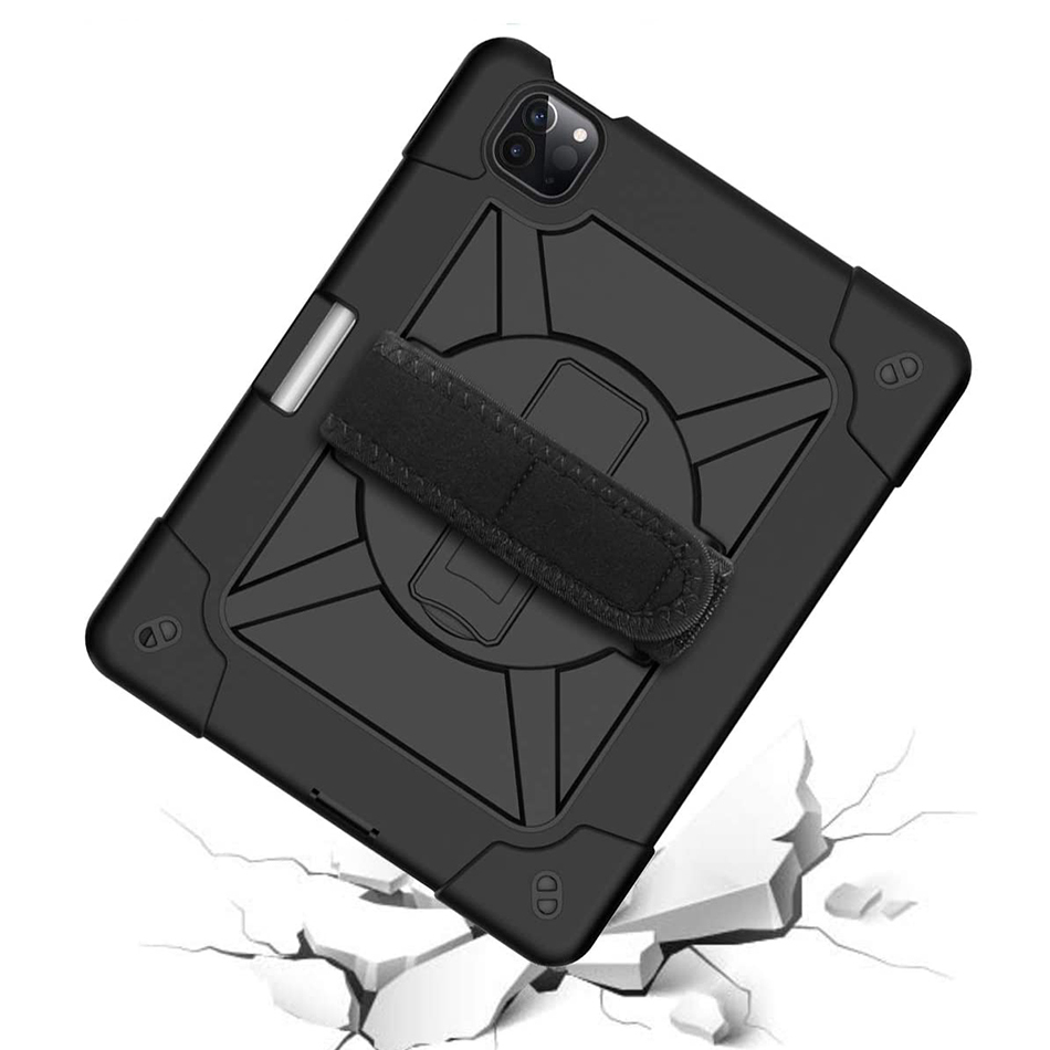 Dual Armour Hand Strap Shockproof Case for iPad Air 4th / 5th Gen