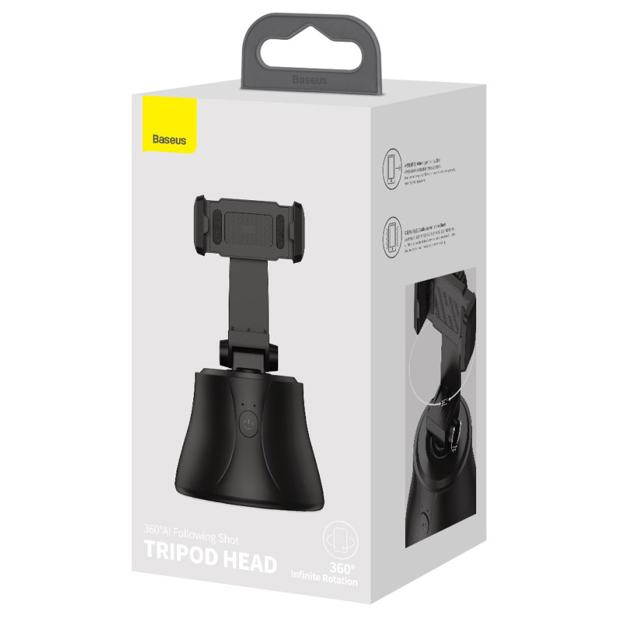 Baseus 360 Auto Follow Rotating Tripod Desktop Stand for Phone